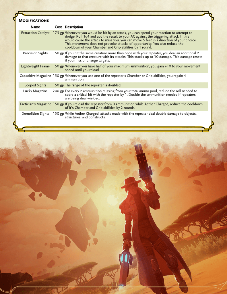 Ostian Repeaters – The Foundry